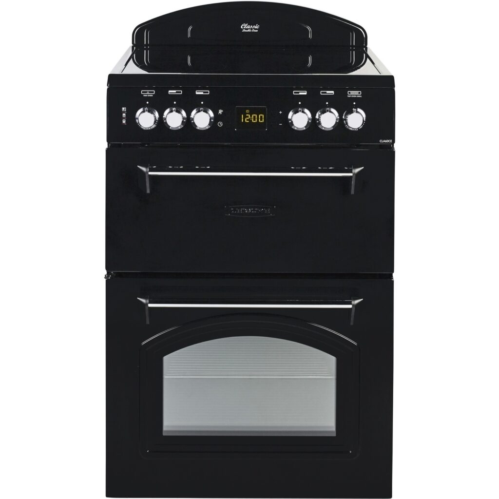 Leisure Classic 60cm Double Oven Electric Cooker with Ceramic Hob ...