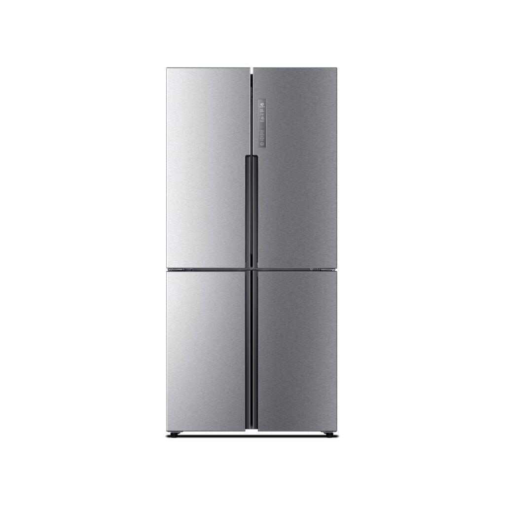 Haier 456 Litre Four Door American Fridge Freezer - Grey - Appliances ...