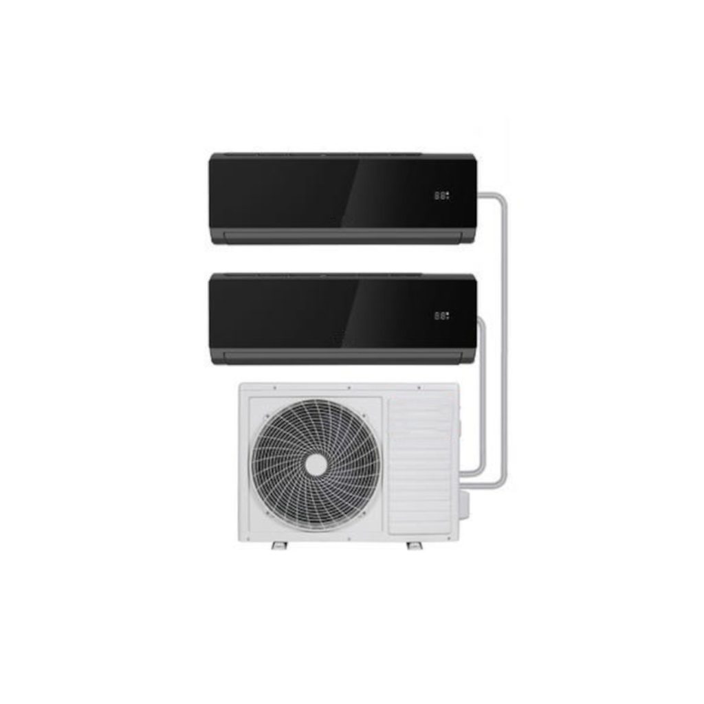electriQ Iqool Multi-Split 2 x 12000 BTU Smart Wall Mounted Heat Pump ...