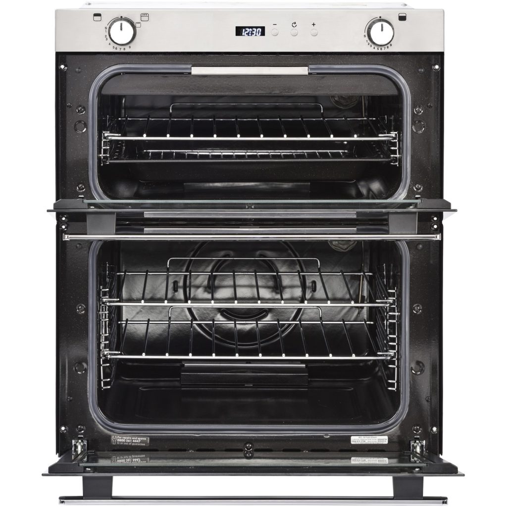 Belling BI702G Built-under Gas Double Oven With Cook-to-off Timer ...